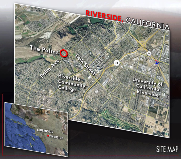 Location Map - The Palms Apartments